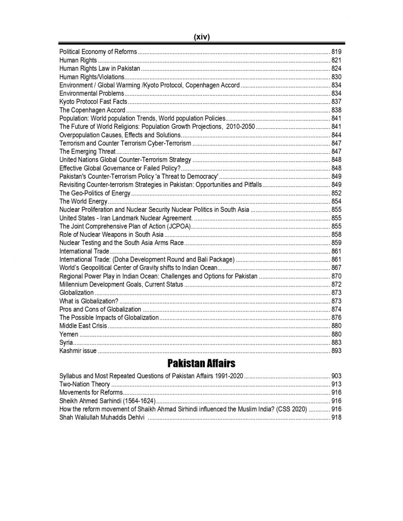 CSS Guide with Solved Past Papers 2023 – HSM Publishers